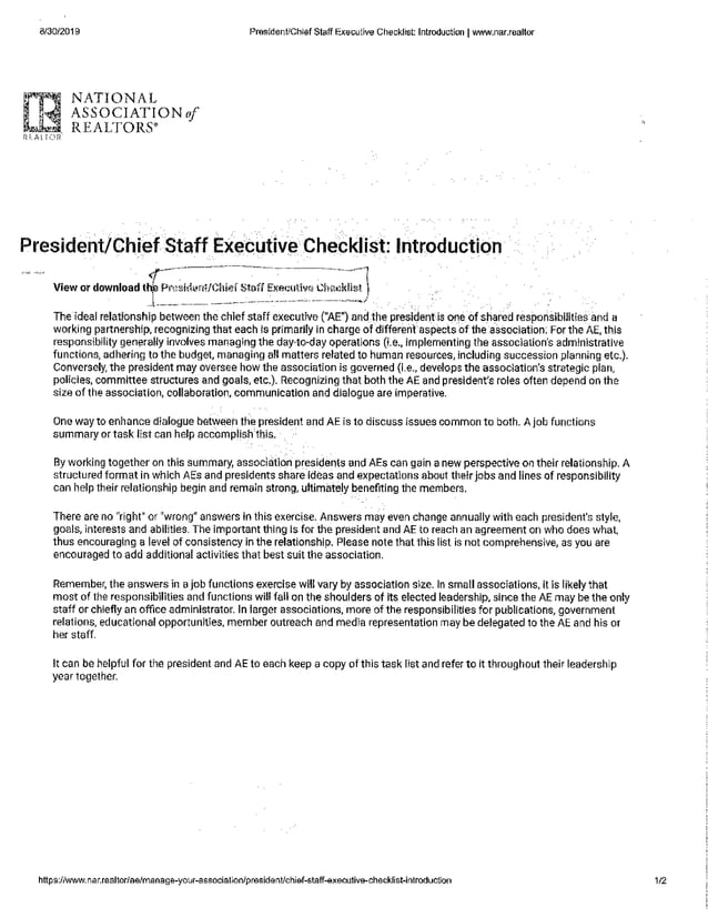 Nar organizational alignment core standards certification | PDF