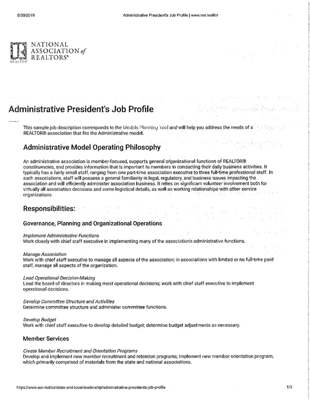 Nar organizational alignment core standards certification | PDF