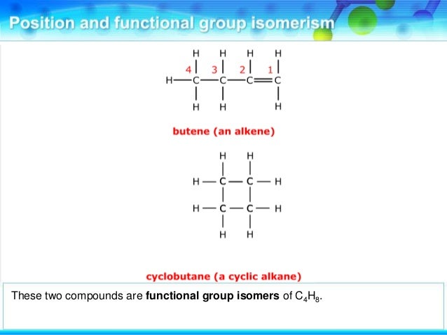 Narrated isomerism