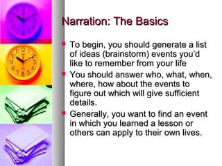 Narration | PPT | Screenwriting | Content Production