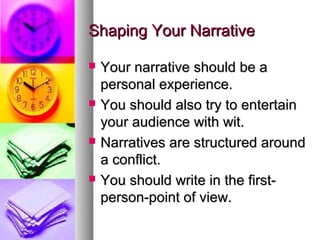 Narration | PPT