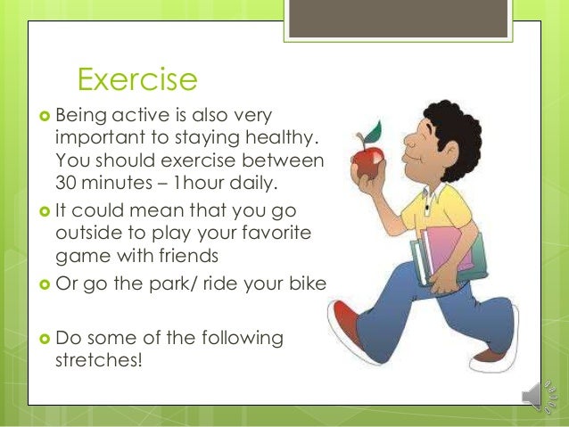 The Importance Of Exercising And Eating Healthy - Exercise Poster