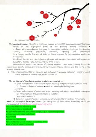 Narration lesson plan | PDF