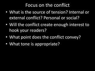 Narration power point | PPT