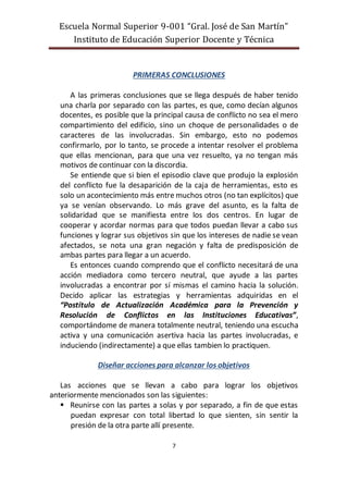 EL CONFLICTO ENMASCARADO | DOCX