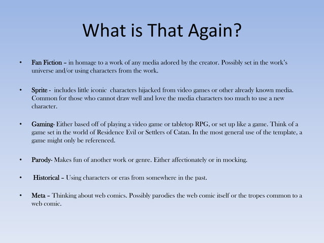 Narrative Presentation | PPT