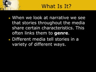 Narrative | PPTX