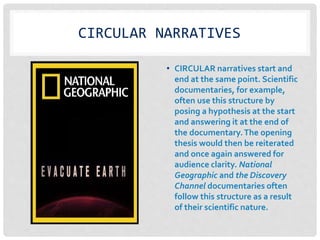 Narrative Structures | PPTX | Documentary | Genres