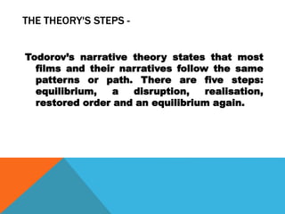 Todorov's Narrative theory | PPTX