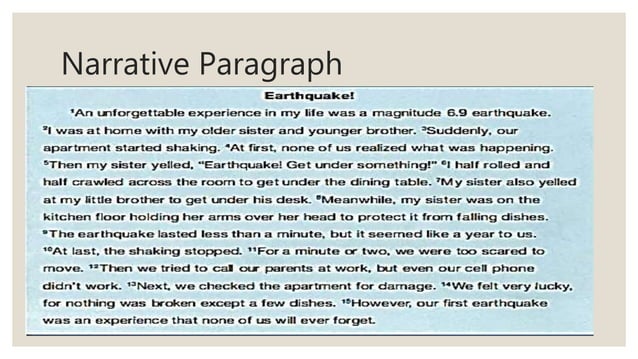 Narrative | PPT