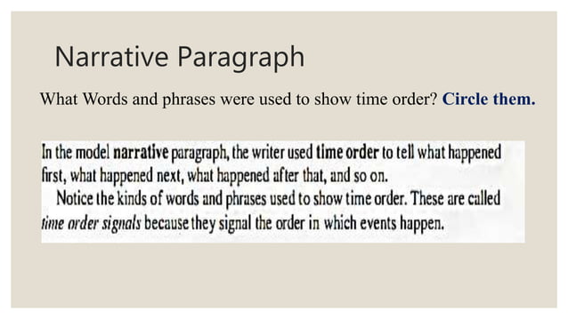 Narrative | PPT