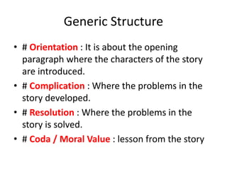 Narrative text | PPTX