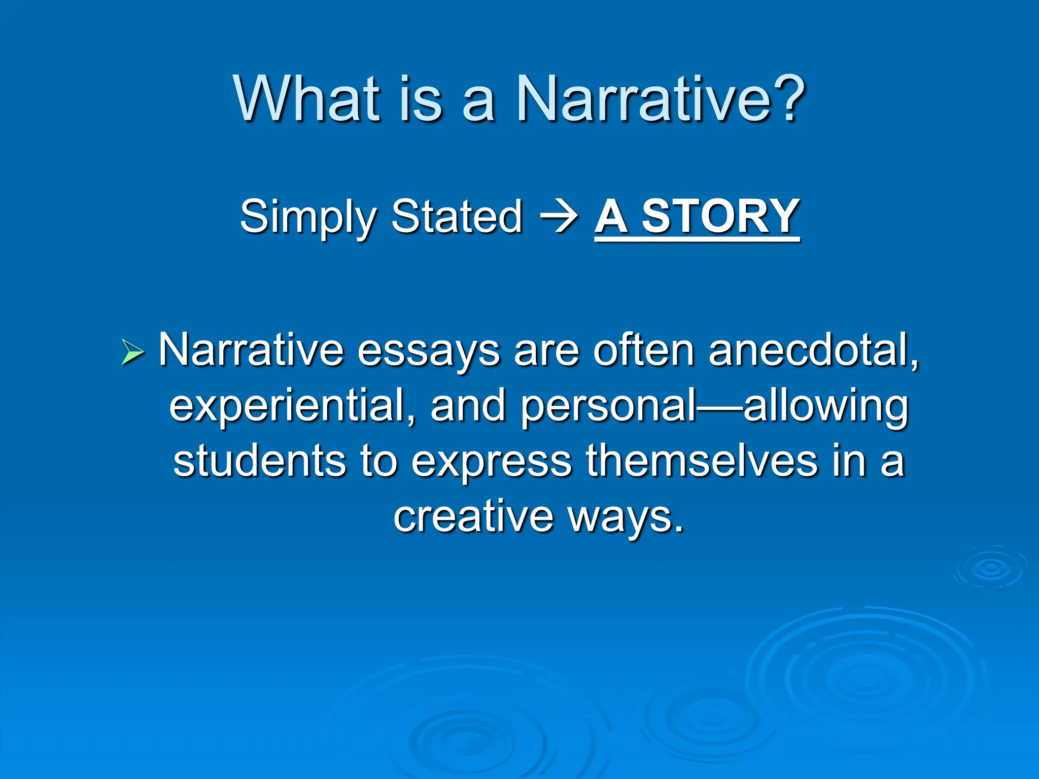 all about narratives and also the structure | PPT