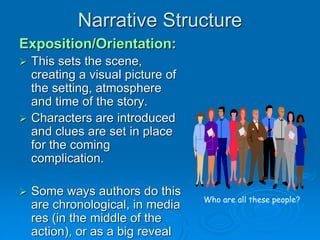 all about narratives and also the structure | PPT