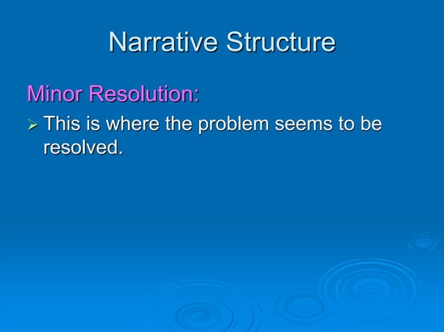 all about narratives and also the structure | PPT