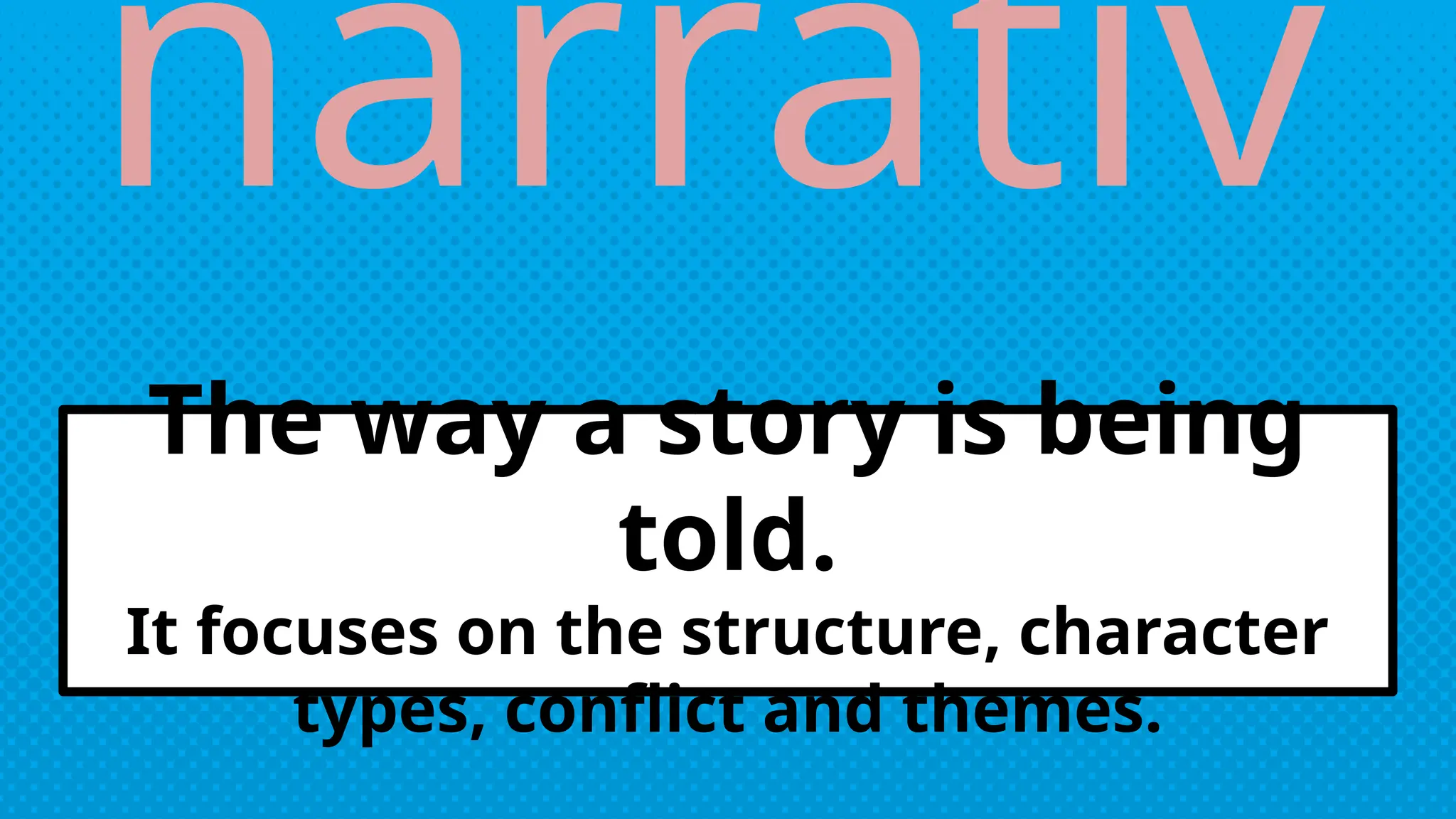Narrative.pptx as level media studies pptx | PPT