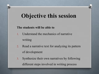 narrative. what is narrative writing. types | PPTX