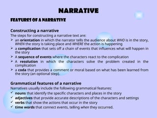 NARRATIVE TEXT FORM JUNIOR HIGH SCHOOL GRADE | PPT