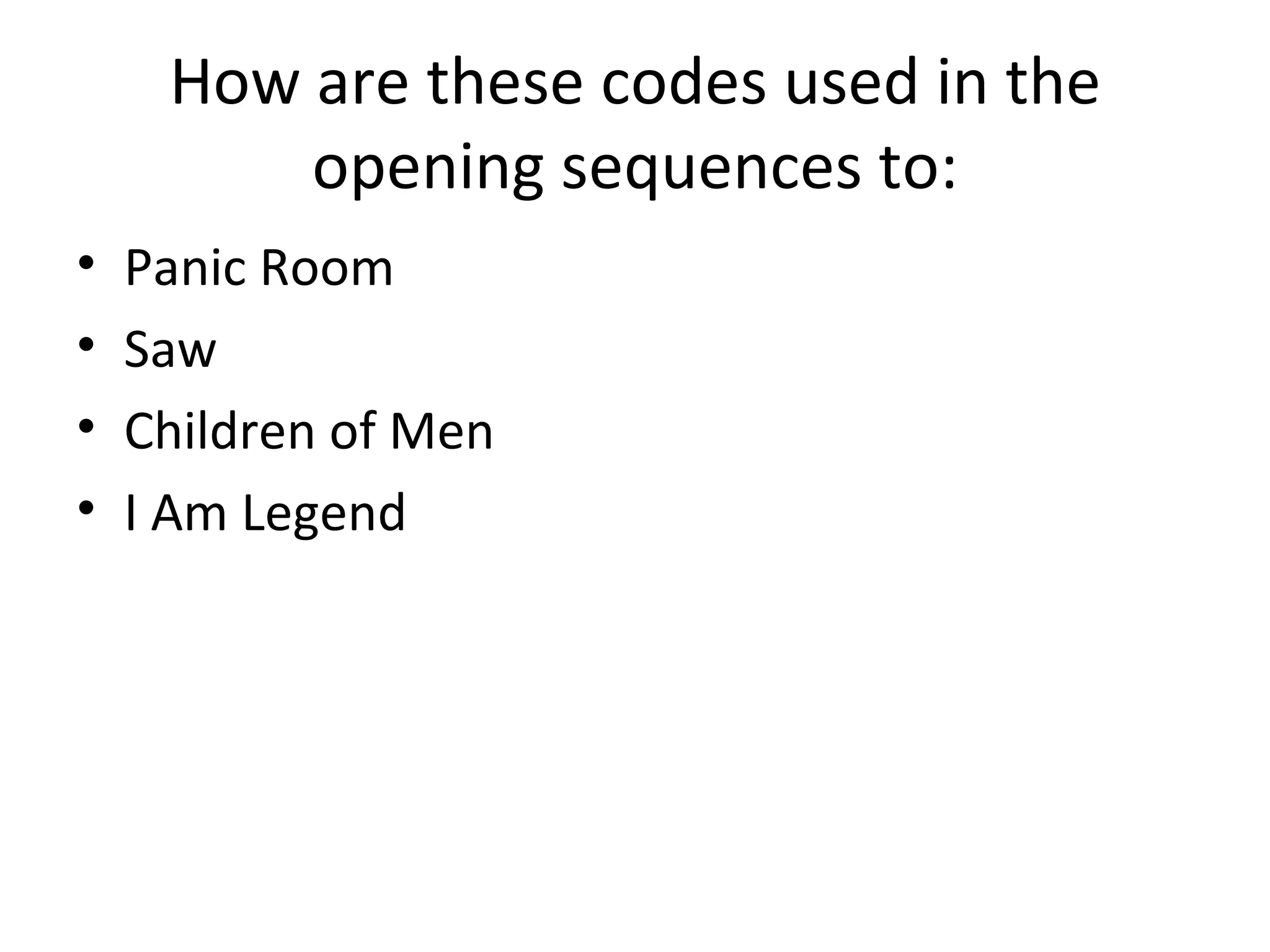 Narrative codes | PPT