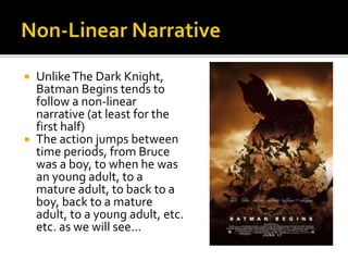 Narrative - The Dark Knight | PPTX
