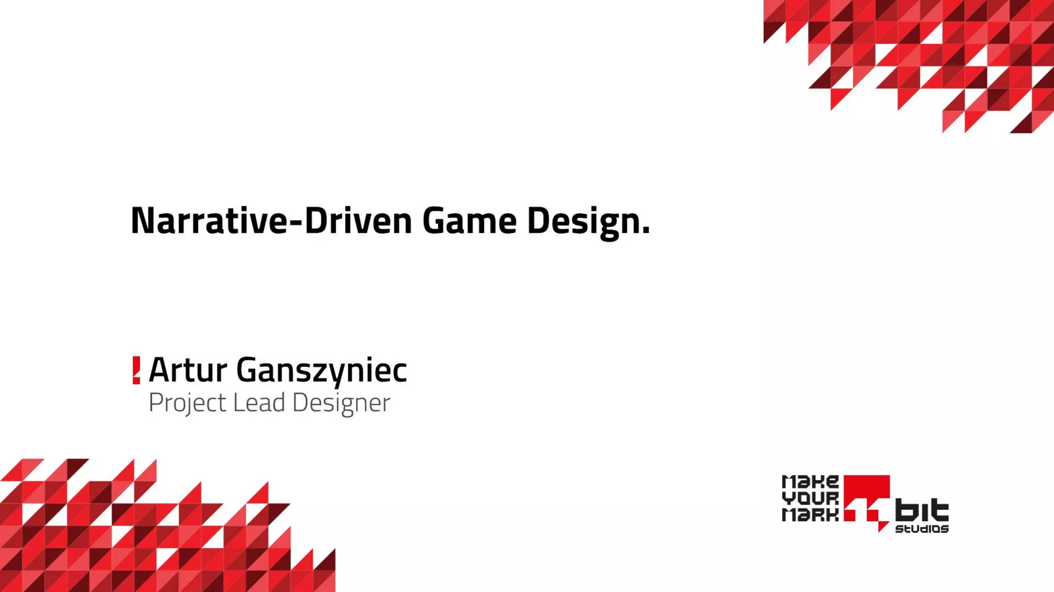 Narrative driven game design | PDF