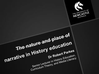 Narrative history-linkoping2013 | PPT