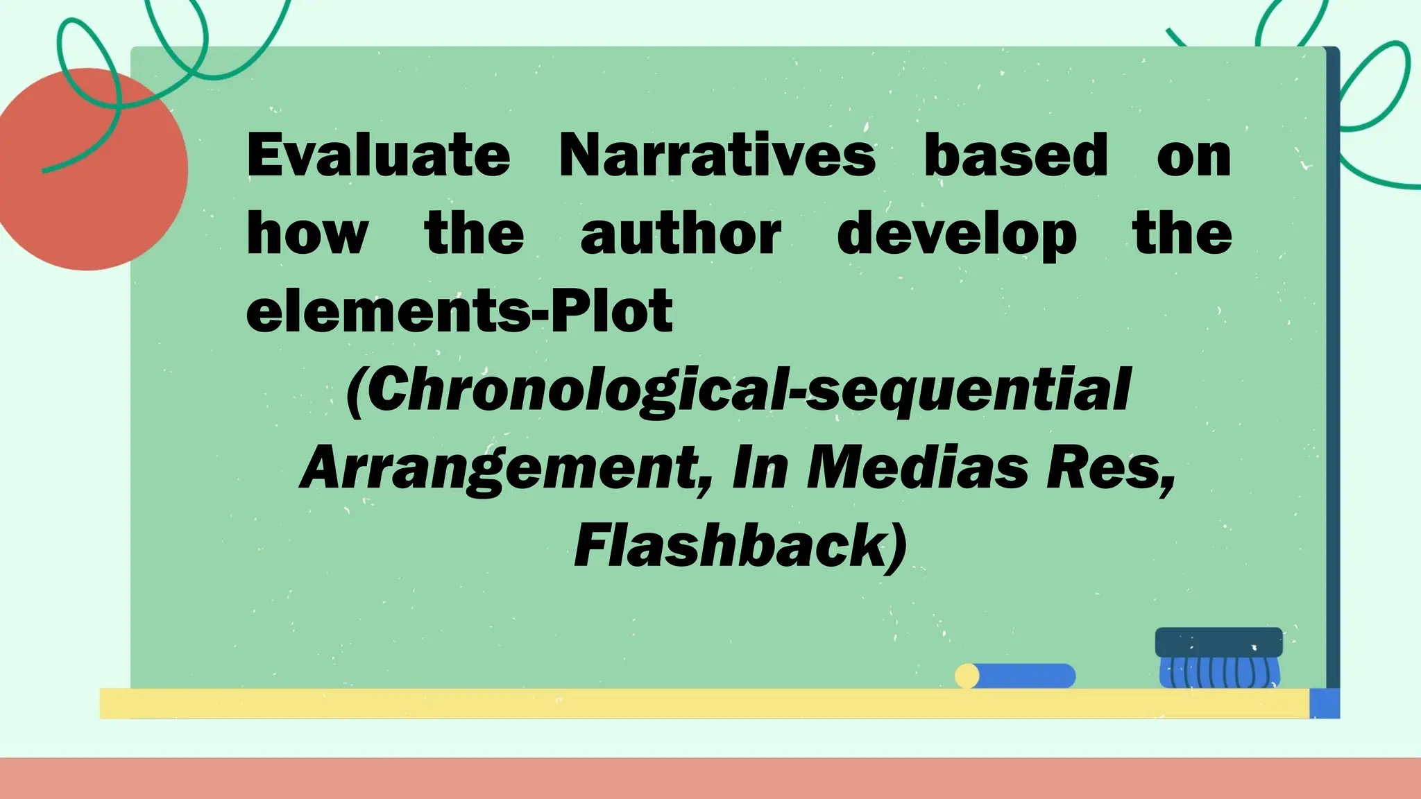 EVALUATE NARRATIVE-TECHNIQUES (In medias res, flashback and recount).pptx