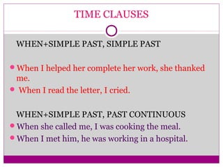 Narrative tenses 1 | PPT