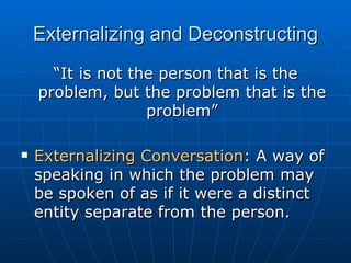 Narrative Therapy | PPT