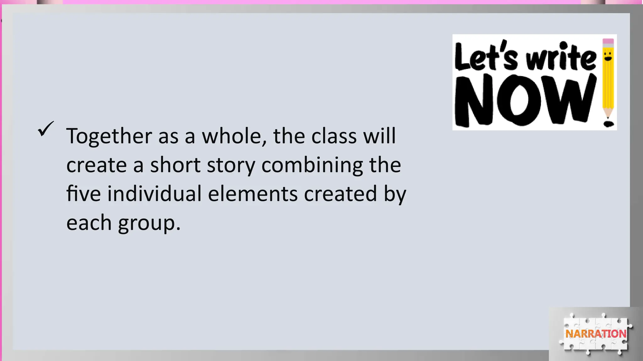 Narrative-Writing and narration powerpoint | PPT