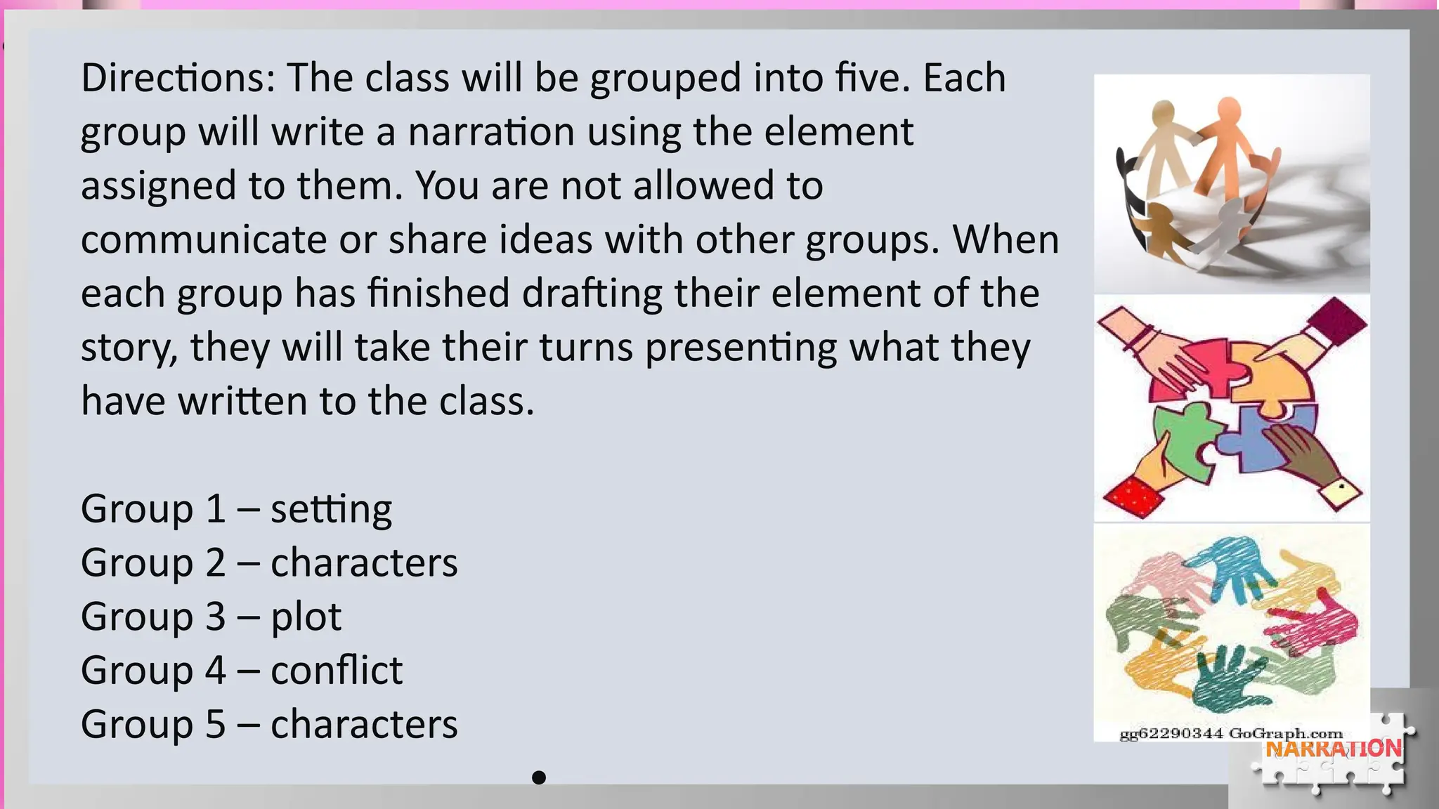 Narrative-Writing and narration powerpoint | PPT