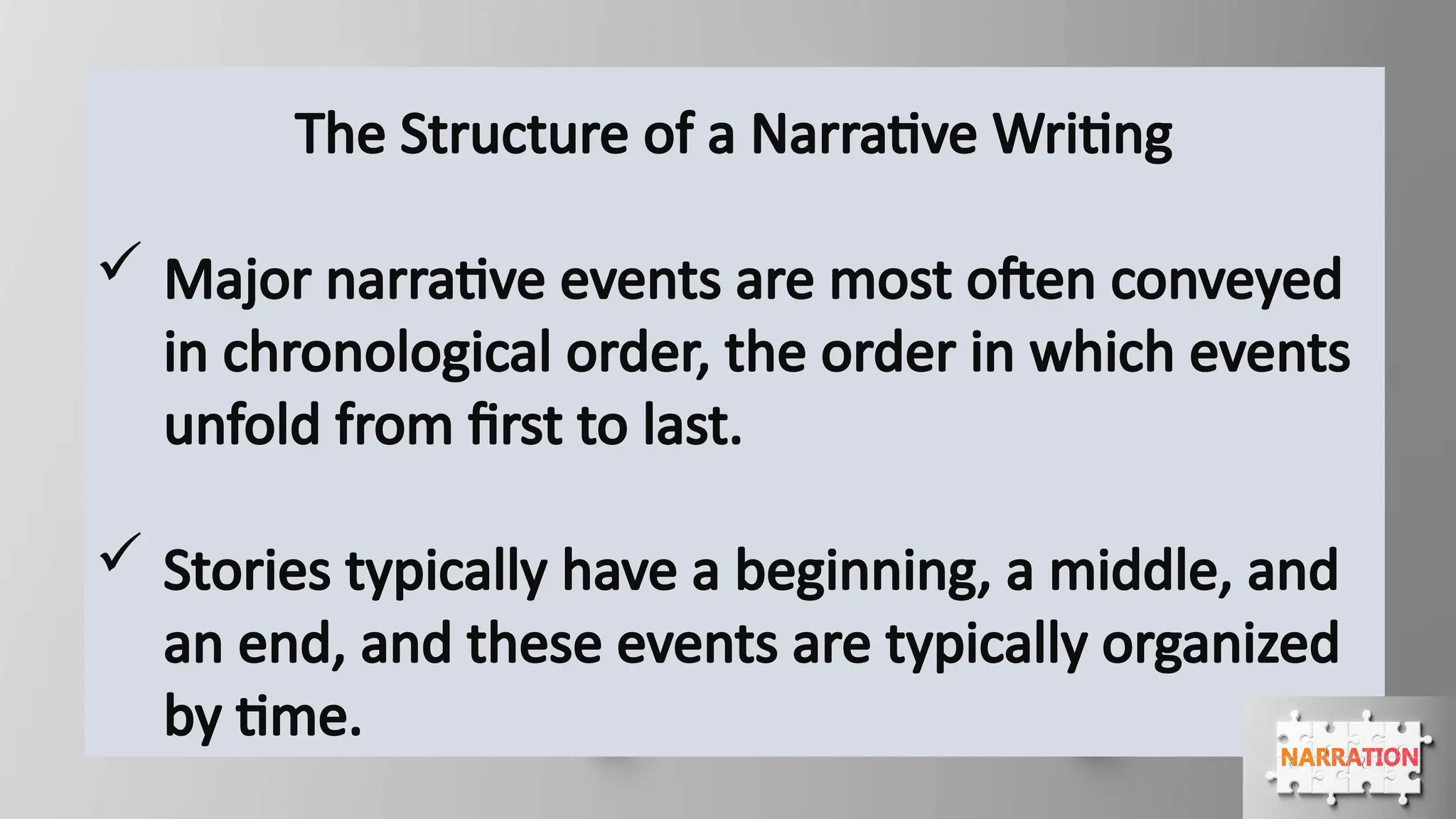 Narrative-Writing and narration powerpoint | PPT