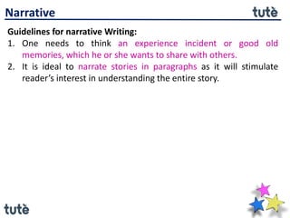 Narrative | PPTX | Screenwriting | Content Production