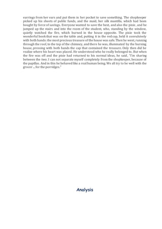 Analysis of a Narrative Text | DOCX