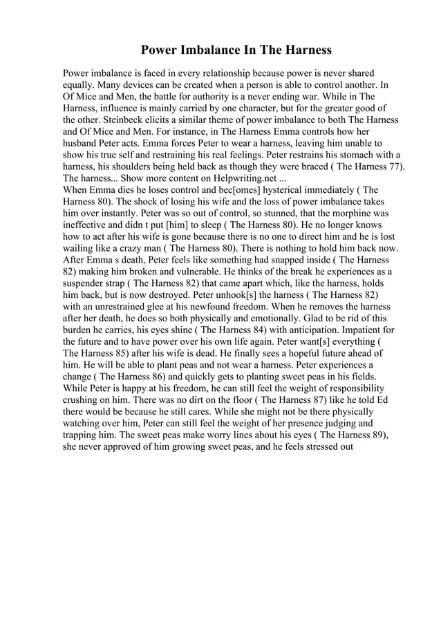 Narrative Analysis Essay Example | PDF