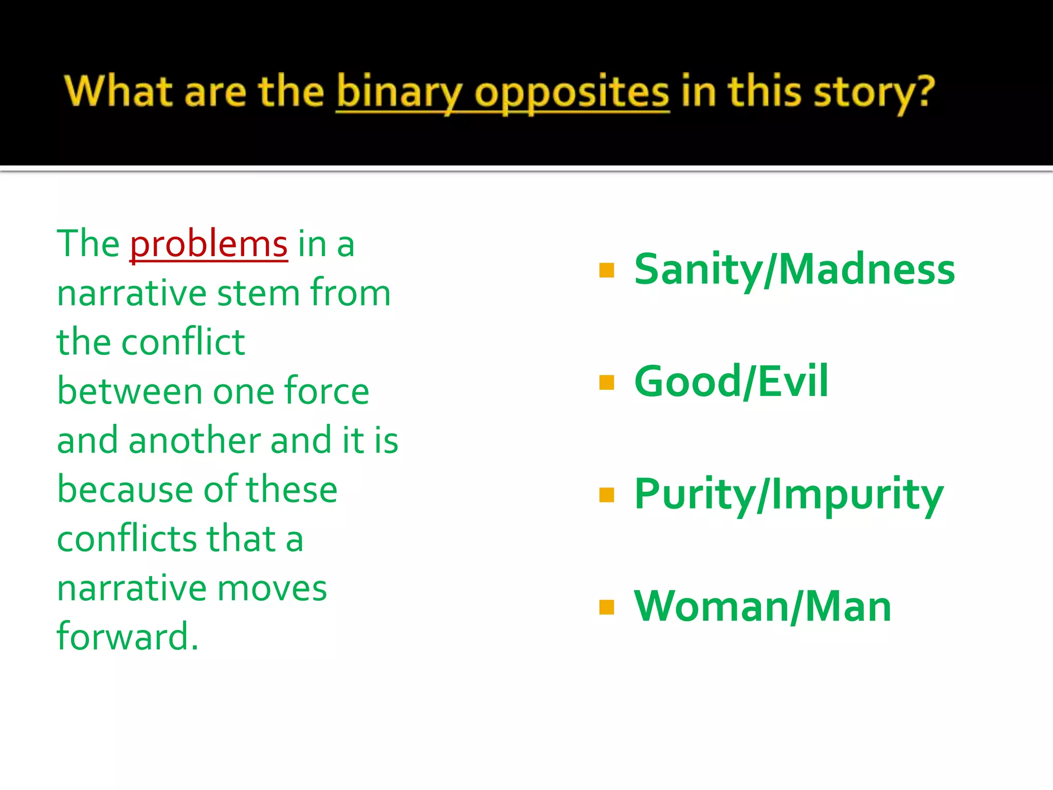 Example of narrative analysis | PPTX
