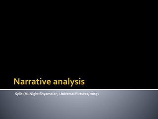 Example of narrative analysis | PPTX