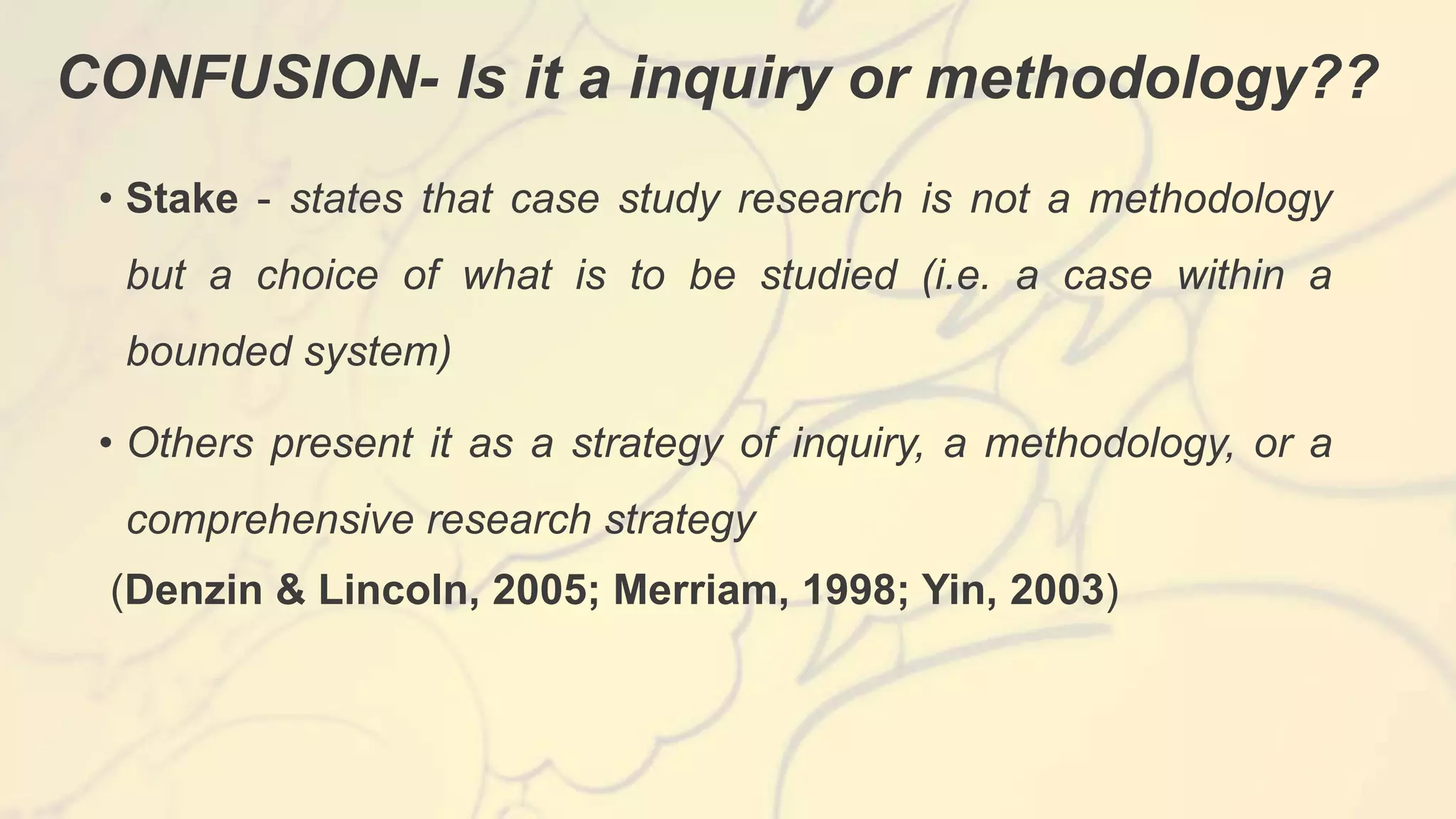 Narrative research and case study | PPTX