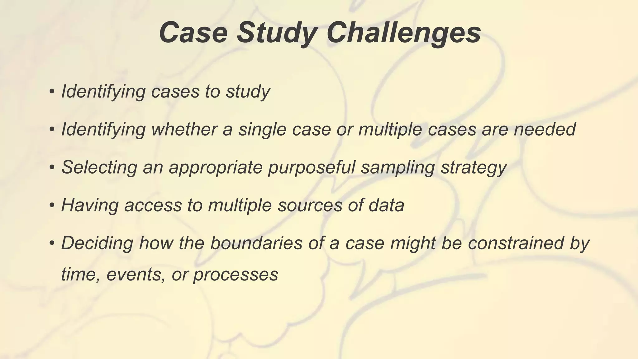 Narrative research and case study | PPTX