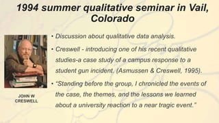 Narrative research and case study | PPTX