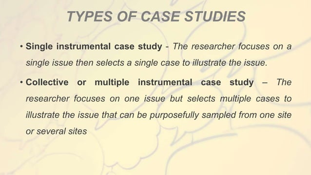 Narrative research and case study | PPTX | Science