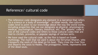 Narrative and codes | PPT