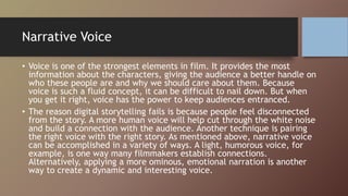 Narrative and codes | PPTX