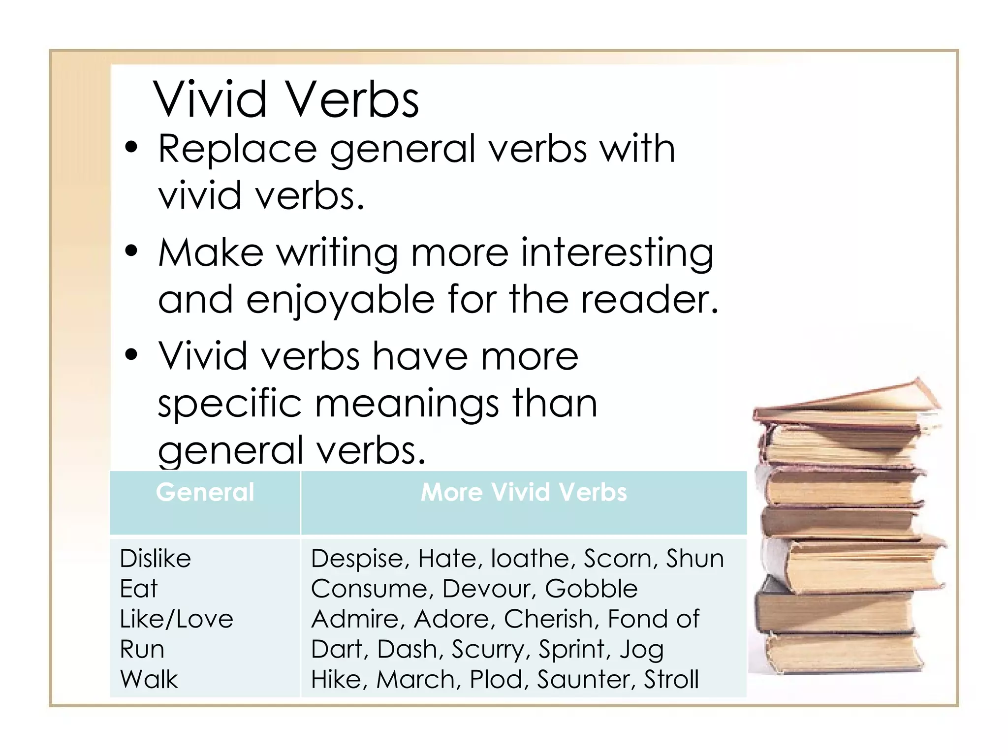 Narrative And Descriptive Writing Ppt | POT