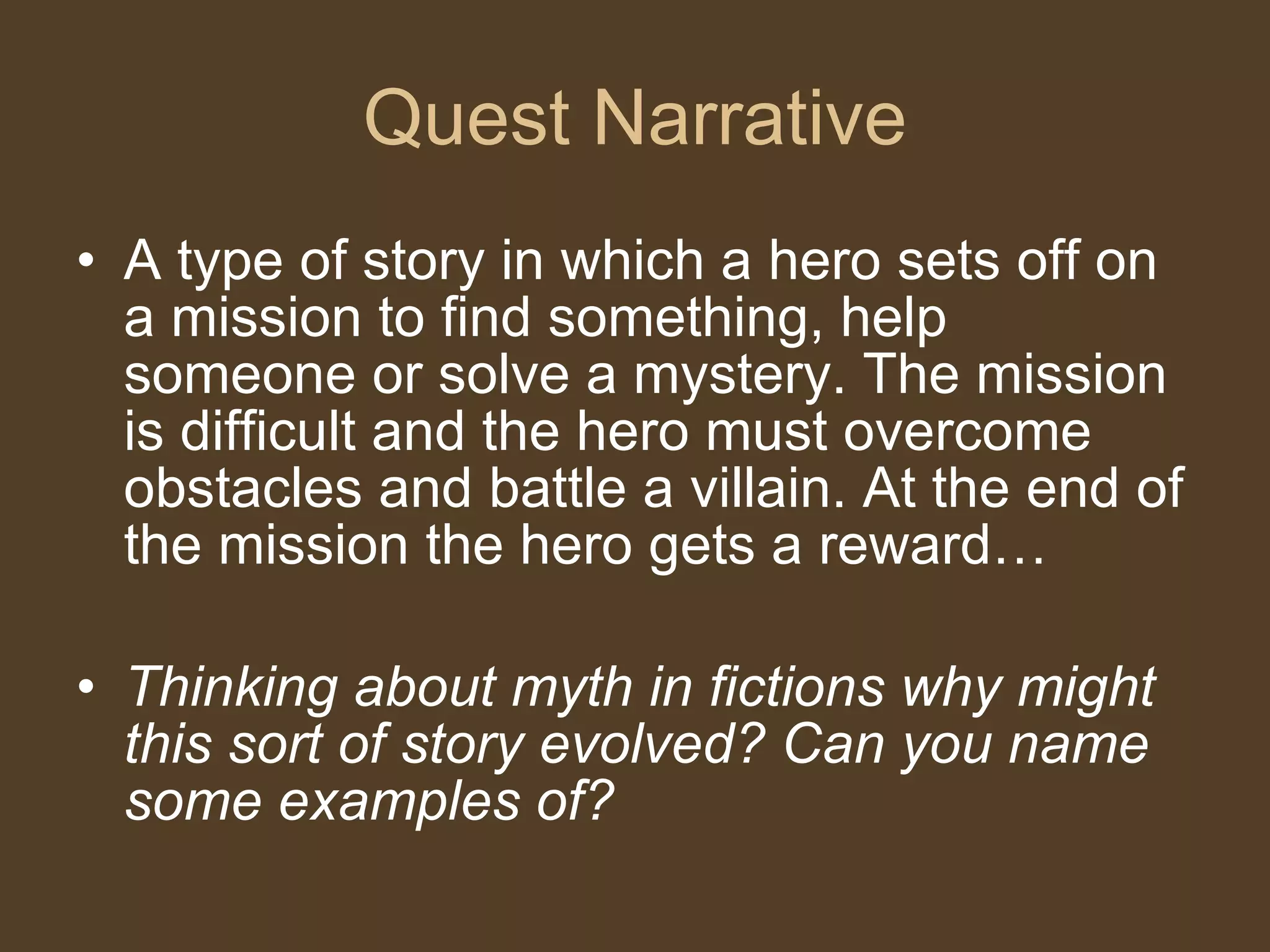 Narrative And Plot | PPT