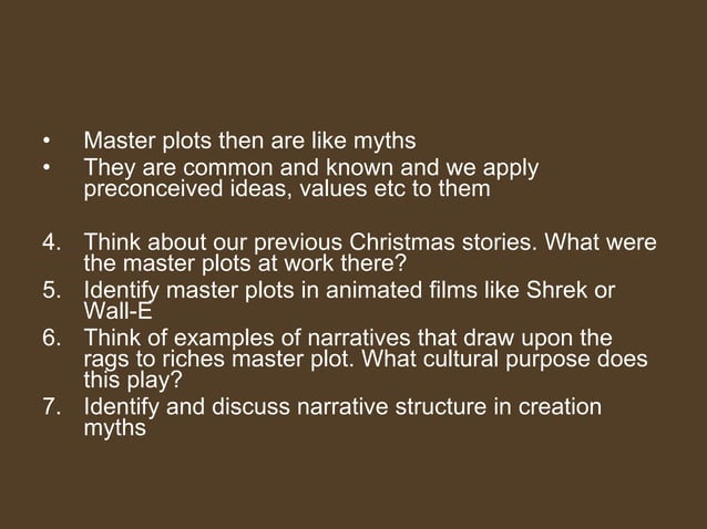 Narrative And Plot | PPT