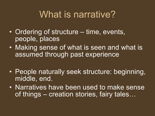 Narrative And Plot | PPT