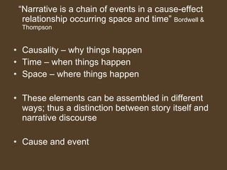 Narrative And Plot | PPT