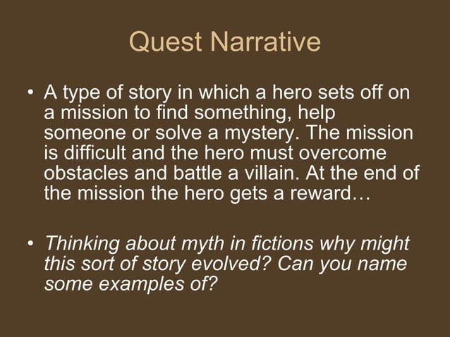 Narrative And Plot | PPT