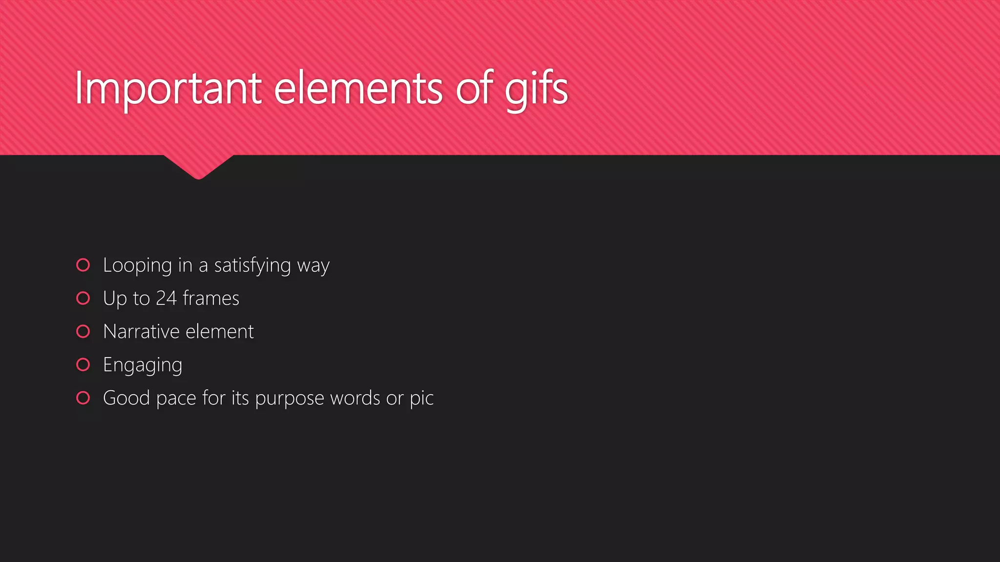 Narrative and sequence gifs | PPT